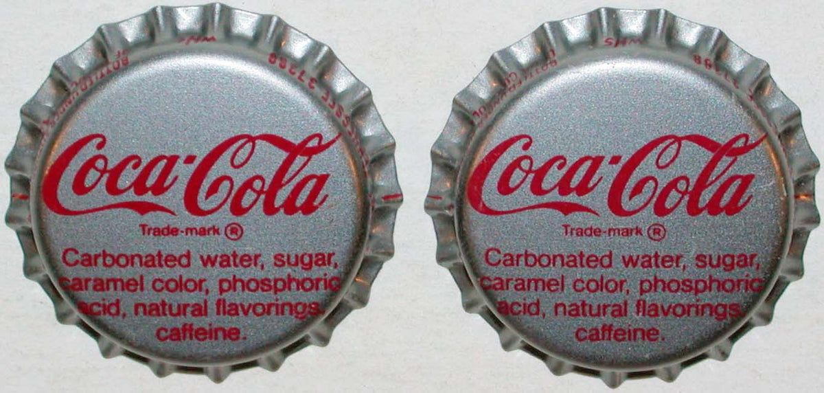 Soda pop bottle caps Lot of 100 COCA COLA Tullahoma Tennessee plastic ...