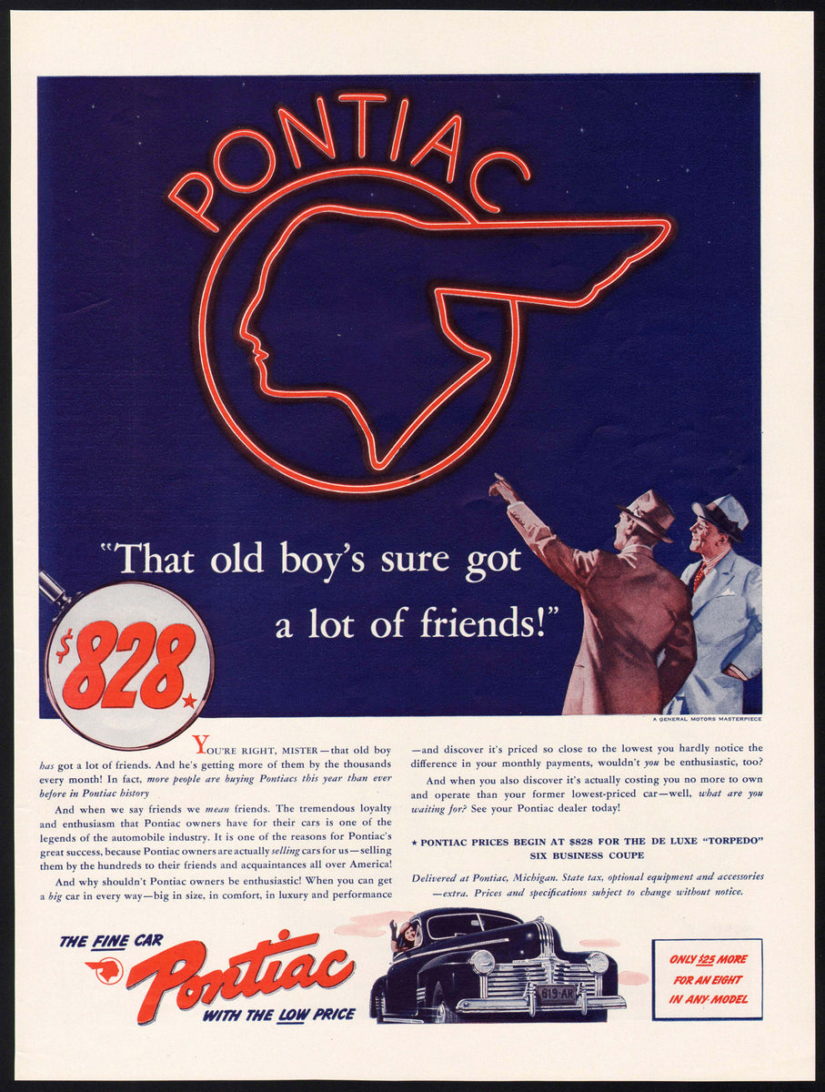 Old Pontiac Logo
